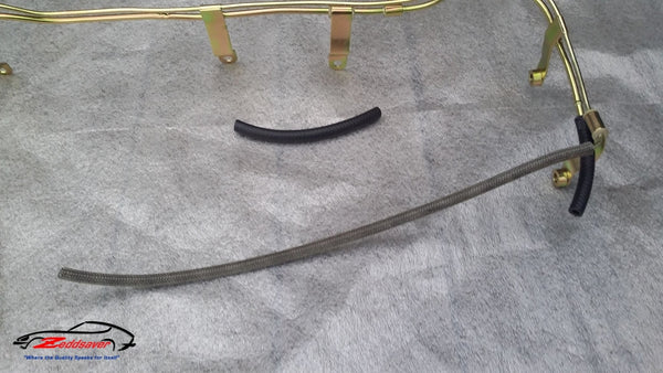 Datsun 240z New Fuel Rail Hoses | Zeddsaver